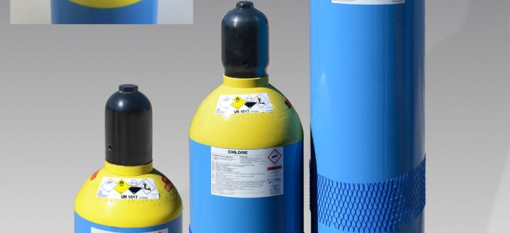 Mallette de branchement pour bouteille de chlore gazeux Gazechim